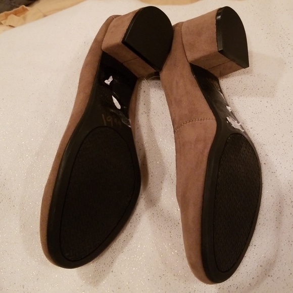 ziggy Soho | Shoes | Ziggy Soho Candace Tan Block Heel Elastic Upper ...